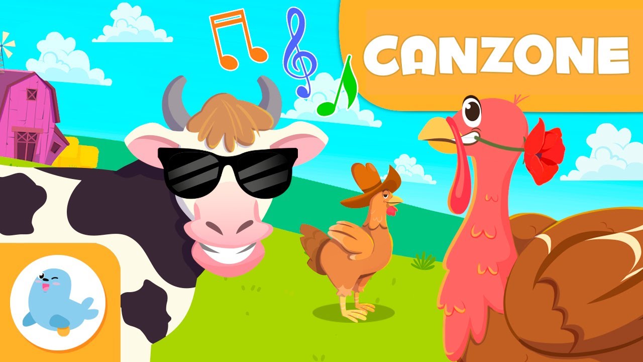 🎶 Canzone degli ANIMALI della FATTORIA 🐄🐓 Smilie ha una fattoria 🐎🐕 ...