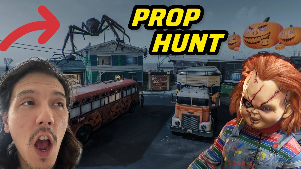 BOO-TOWN PROP HUNT HALLOWEEN VIBES [Call of Duty BO6] - YouTube