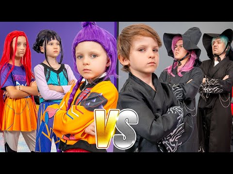 KPop Demon Hunters Dance Challenge! Good Team vs Dark Team – Learning the Magic of Friendship