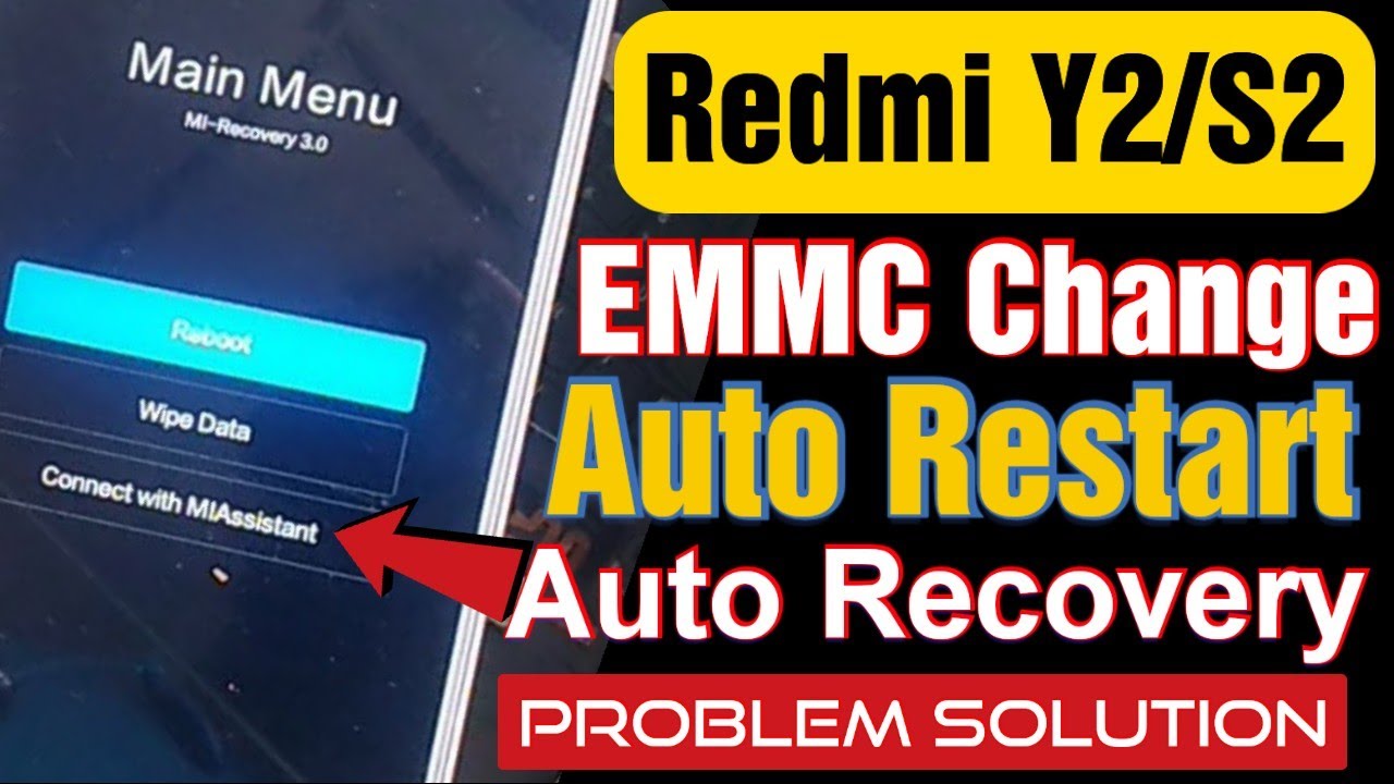 Redmi Y2 Reboot Problem | Redmi Y2 EMMC Change | Redmi Y2 रीस्टार्ट ...