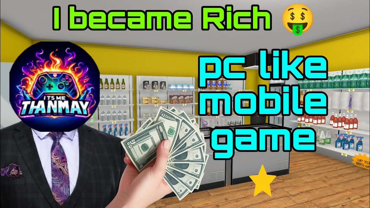 I became Ambani in this game! |Super market simulator PT1 - YouTube