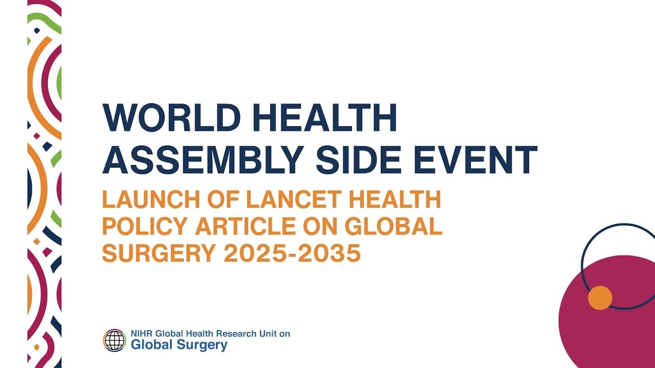 World Health Assembly Side Event - Launch of the Lancet Health Policy ...