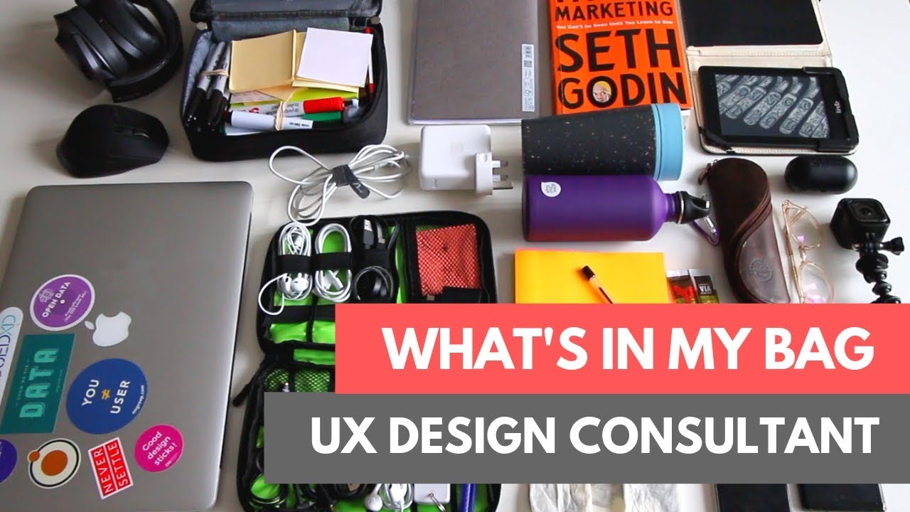What's in My Backpack: UX Design Consultant - YouTube