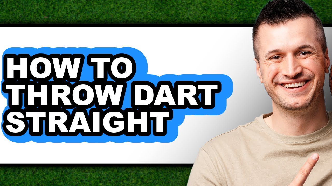 How to Throw Dart Straight (updated) - YouTube