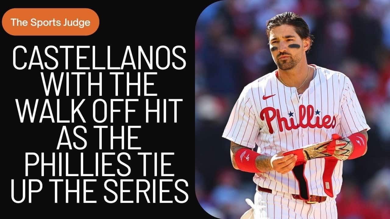 Phillies saved their season with big Game 2 win - YouTube