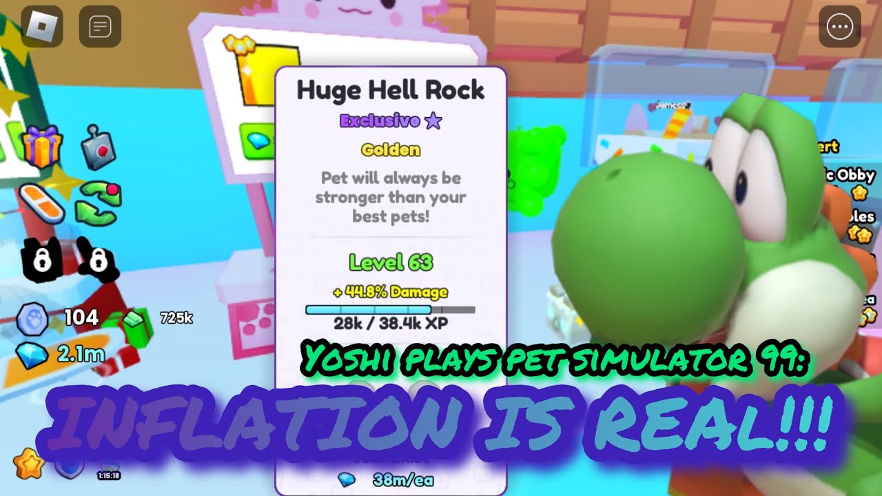 Yoshi Plays Pet Simulator 99: Ep. 5: INFLATION IS REAL!!! - YouTube