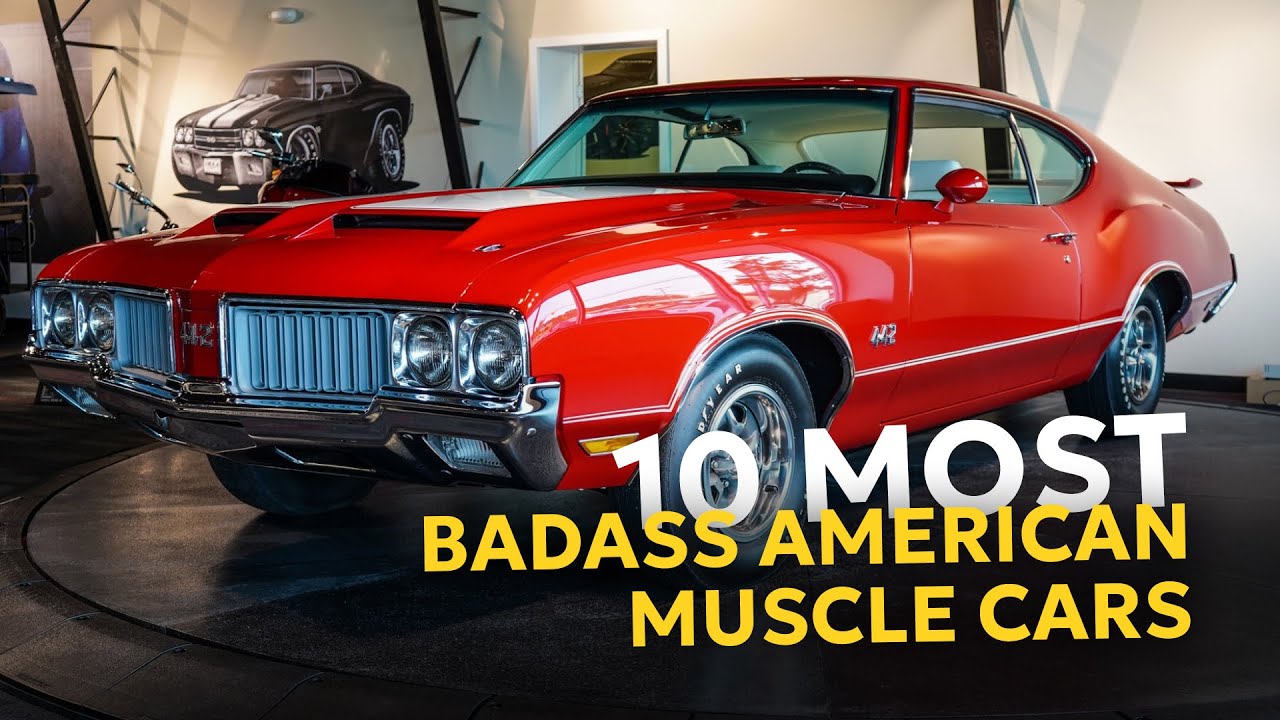 The 10 Most Badass American Muscle Cars - YouTube