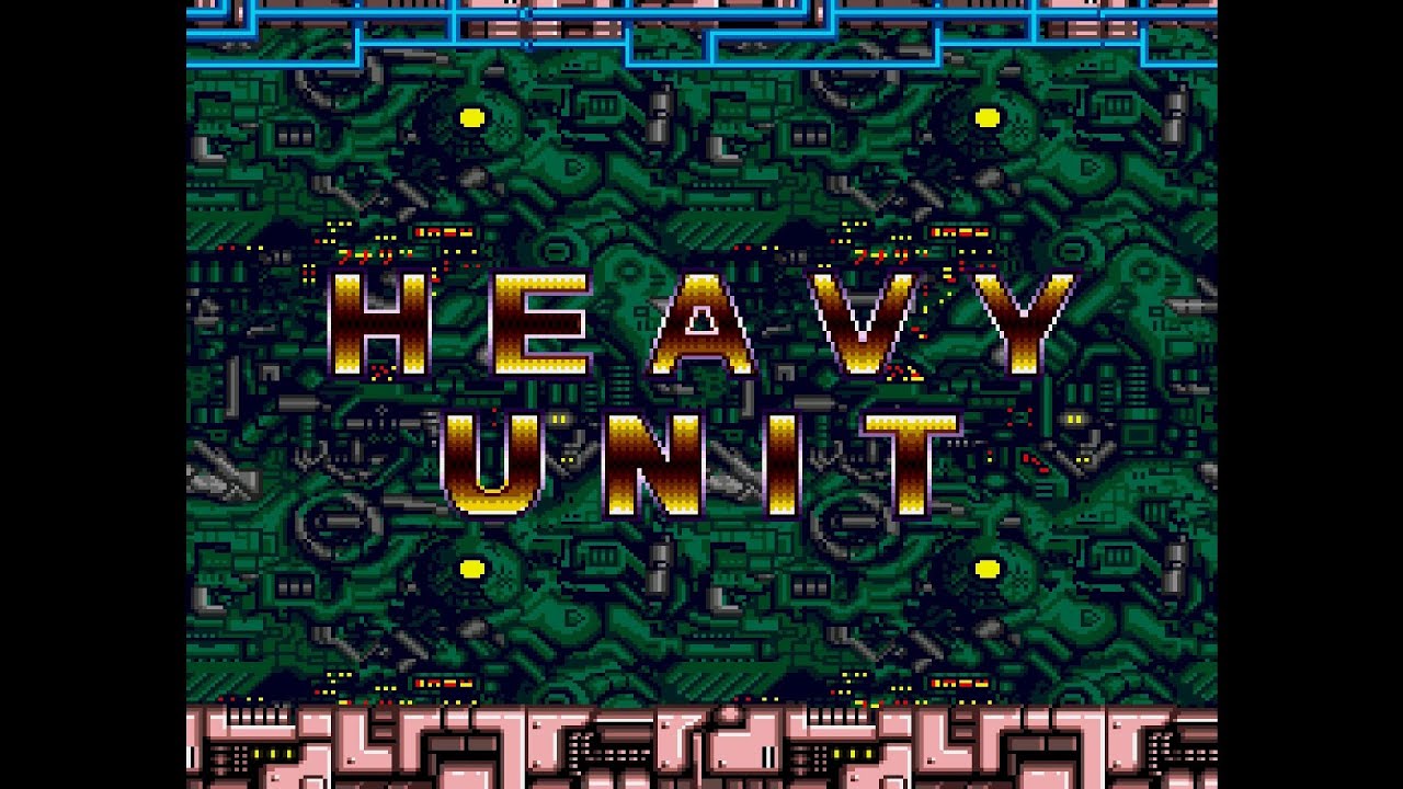 Heavy Unit: Mega Drive Special [Easy/Rapid Off] | Sega Mega Drive ...