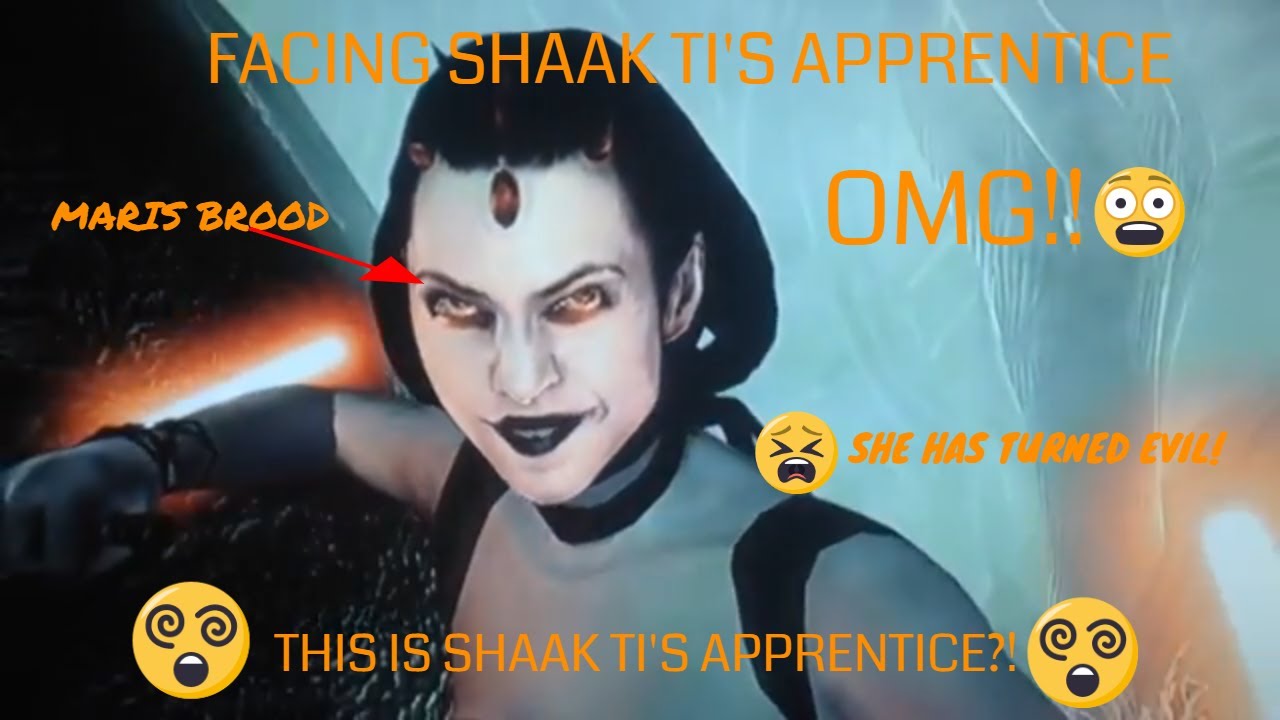 FACING SHAAK TI'S APPRENTICE: StarWars The Force Unleashed - YouTube