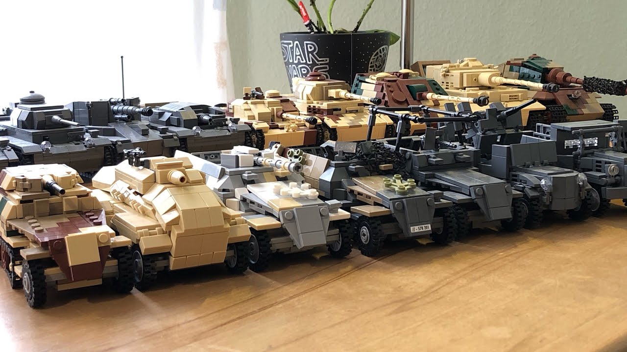 LEGO WW2 - German Halftrack and Artillery Gun Collection [Deutsch ...