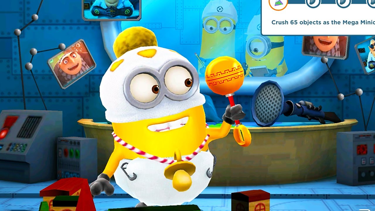 Minion rush lvl 1062 - Crush 65 objects as mega minion with Baby minion ...