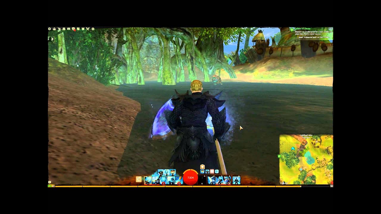 Guild Wars 2 : Skill Point in Saltflood Mire (Sparkfly Fen) - YouTube
