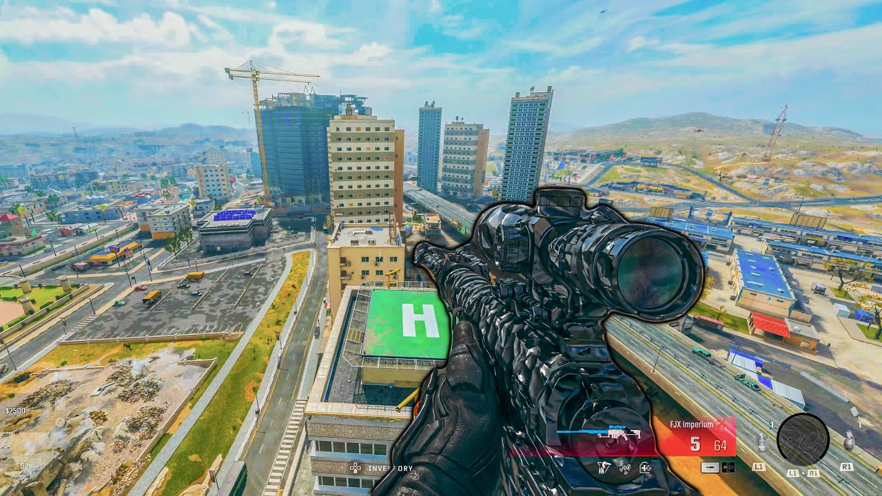 Call of Duty Warzone BO6 Solo Sniper FJX IMPERIUM Gameplay PS5(No ...