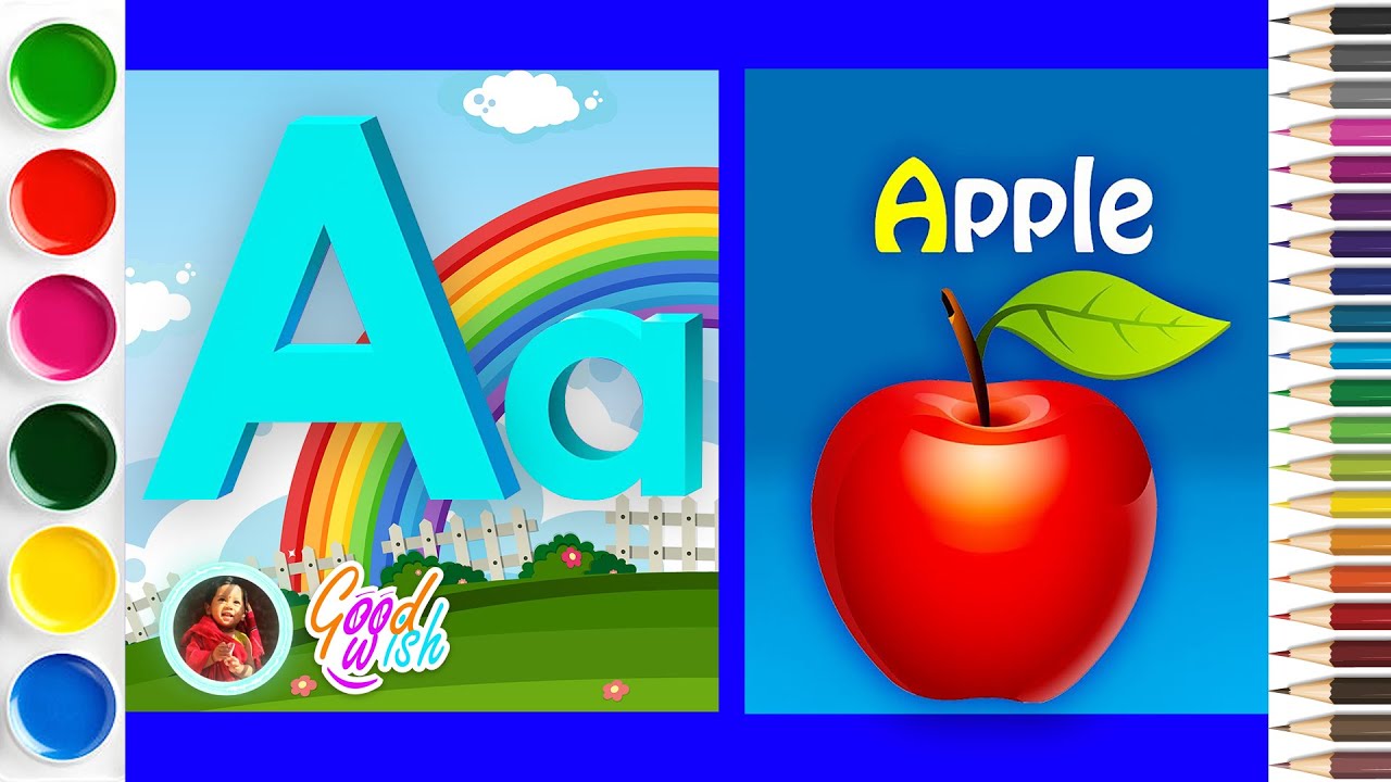 A For Apple B For Ball I ABC Alphabet with Sound I Phonics Sound ...