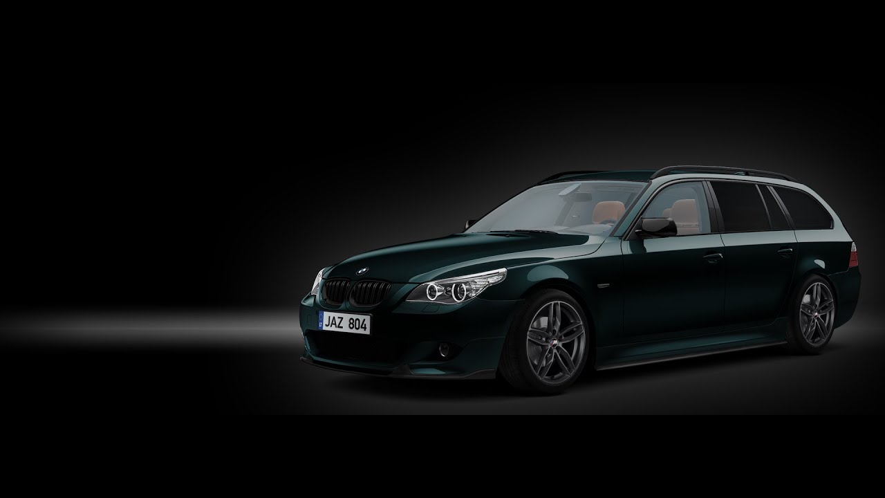 BMW Android head unit E61 boot animation - YouTube