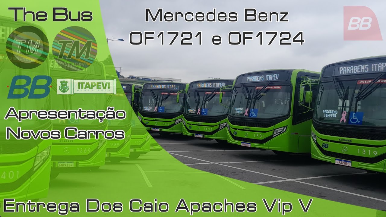 The Bus #01 | Apresentação e Dos Novos Caio Apache Vip V OF1721 ...