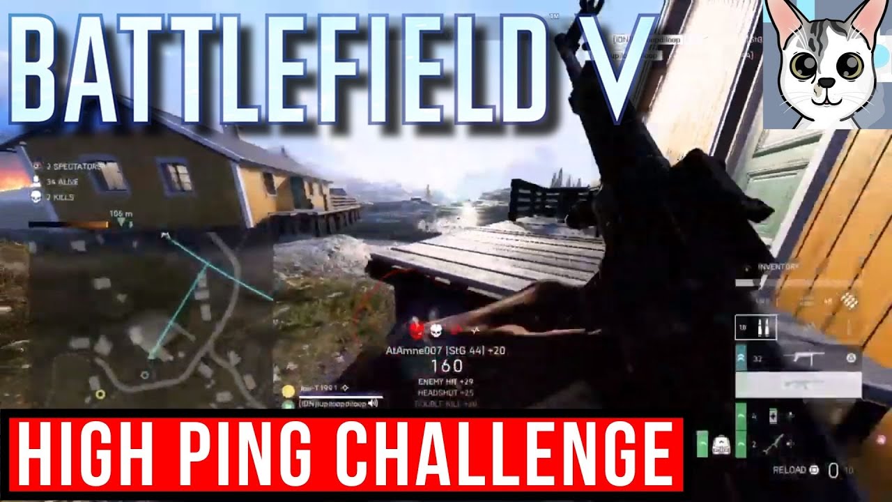 HIGH PING? NO PROBLEM! | Battlefield V - YouTube