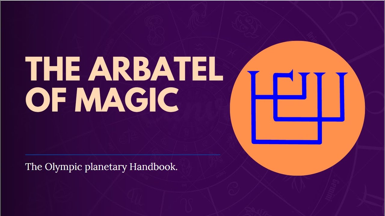 An Occultists overview of The Arbatel of Magic - YouTube