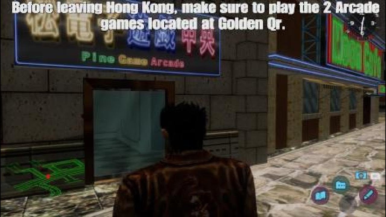 Shenmue 2 #035 - MAKE SURE YOU PLAY THE ARCADE GAMES BEFORE LEAVING ...