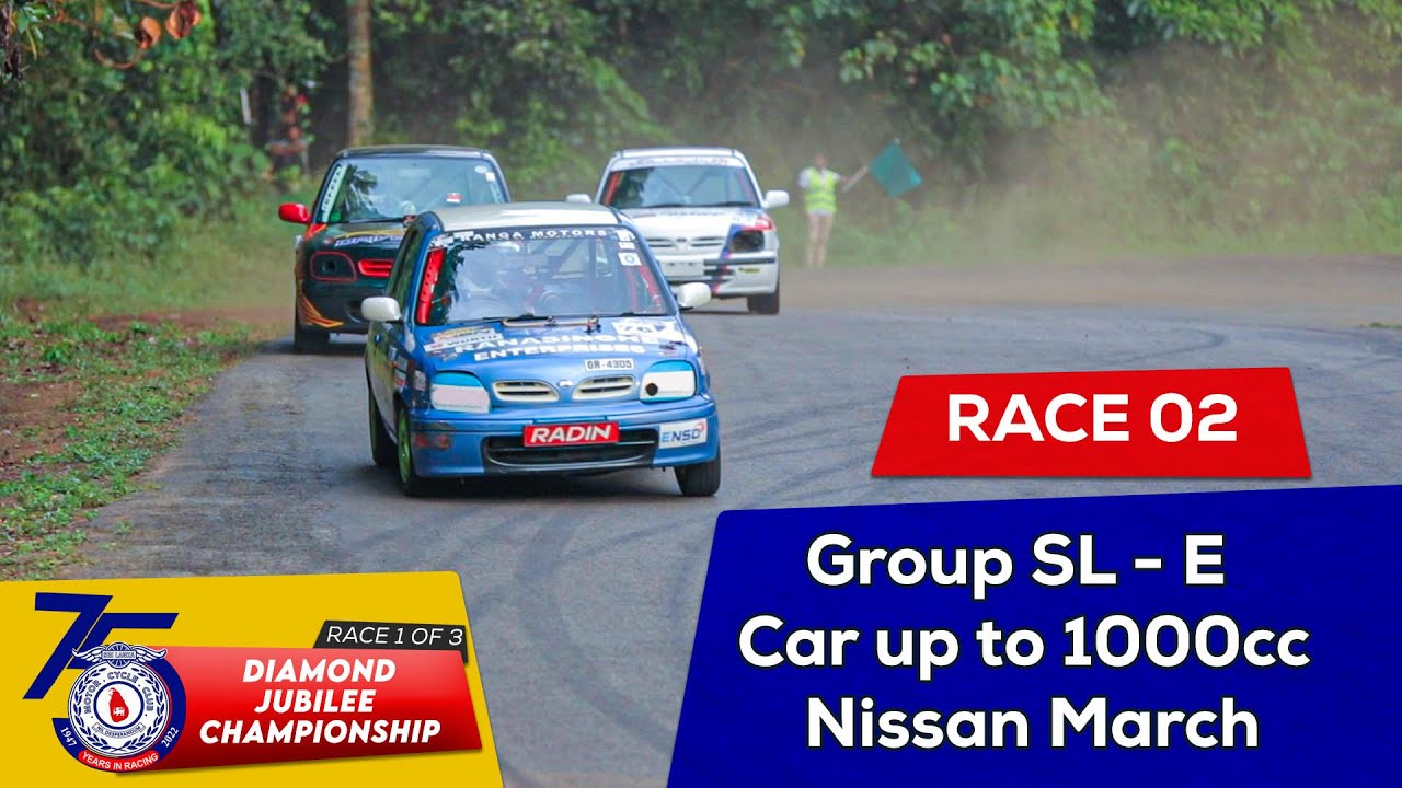 Group SL E Car up to 1000cc Nissan March Race 02 - YouTube