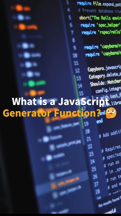 🤔 What is a JavaScript Generator Function?🤔 #coding #programming #codewithme #javascript # ...