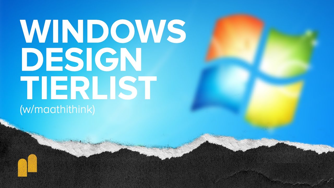 Windows Design Tierlist! (w/@maathithink) - YouTube