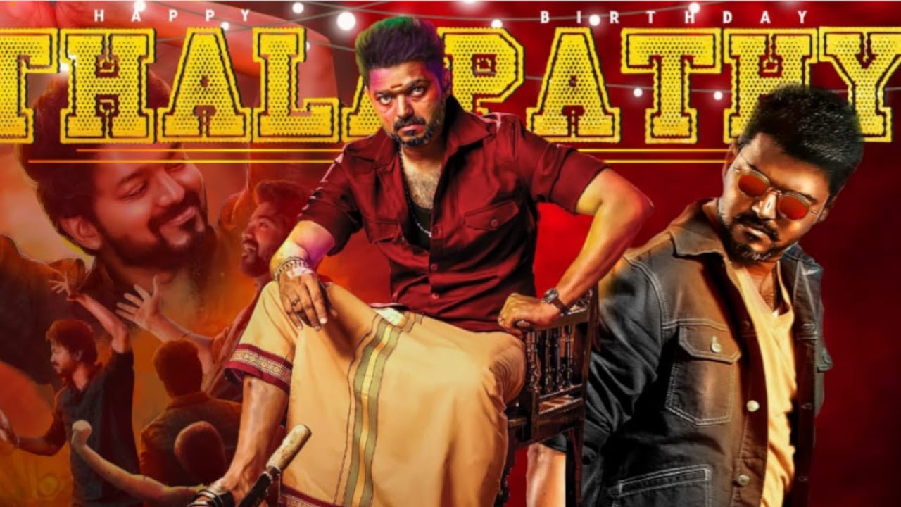 Happy Birthday Thalapathy Vijay | 2020 Thalapathy Mashup | Geevar Bijoy ...