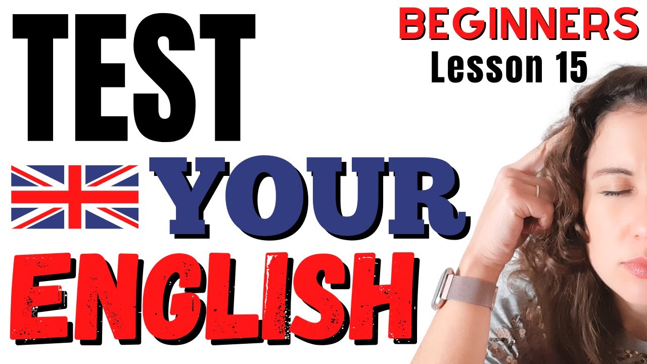 ENGLISH PROGRESS TEST for BEGINNERS - YouTube