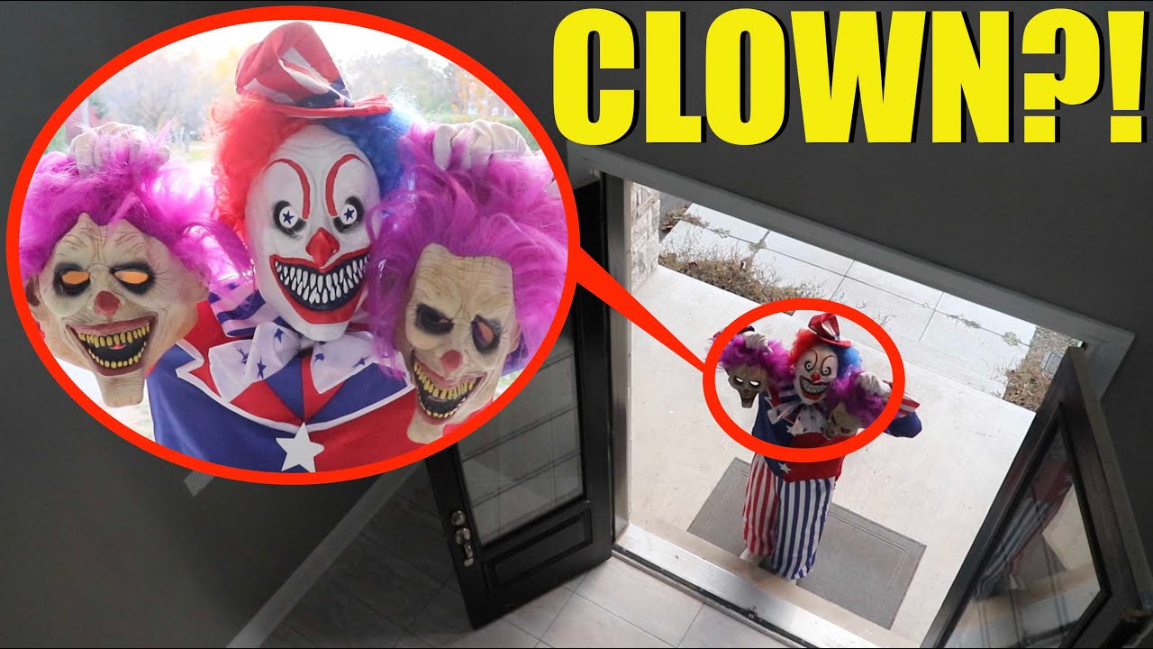 When you see this CLOWN making people disappear RUN as fast as you can ...