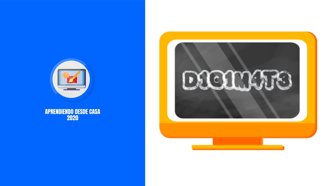 Aprendiendo desde Casa 2020 | fecha 1 | DIGIMATE S1 - YouTube