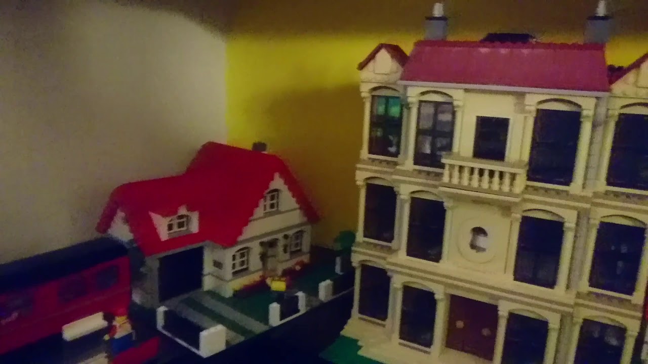 Lego Modulars Corner (Living Room Tour part1) - YouTube