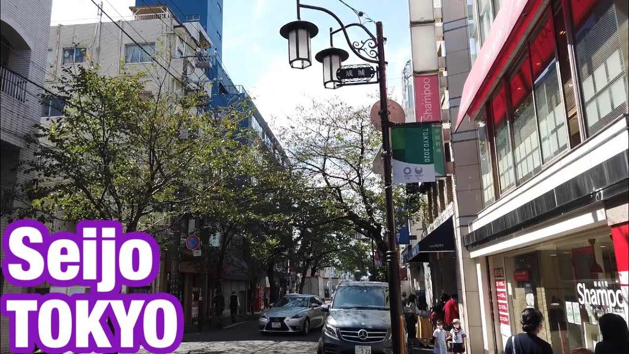 [JAPAN/TOKYO]Seijo walking scenery - YouTube