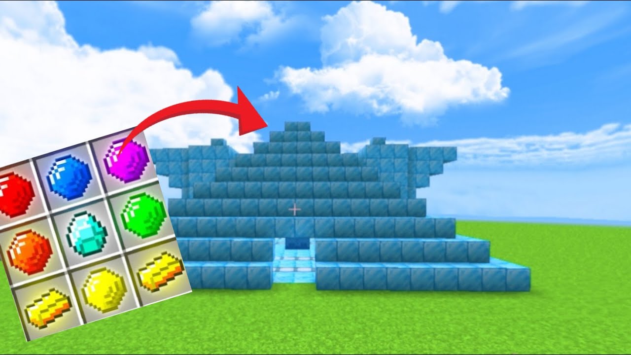 💎Minecraft what's happened when you make diamond pyramid - YouTube