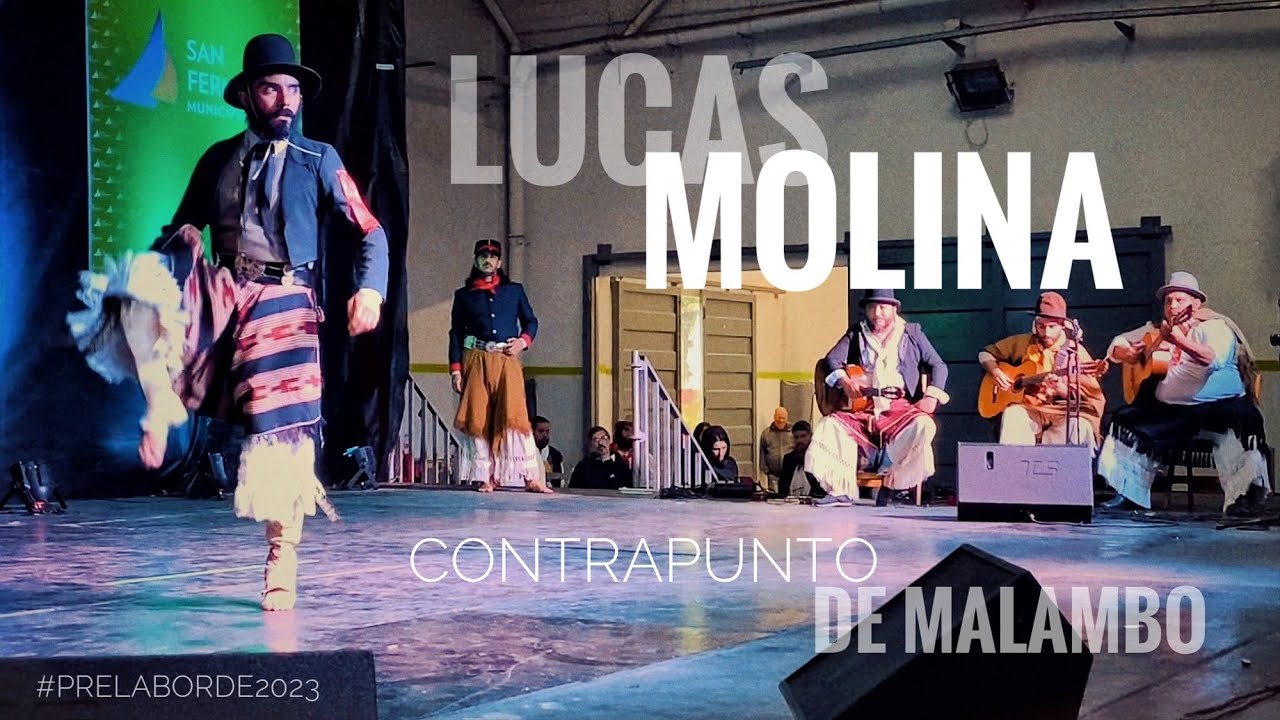 Lucas Molina. Malambo de Contrapunto. Pre Laborde 2023. Buenos Aires ...