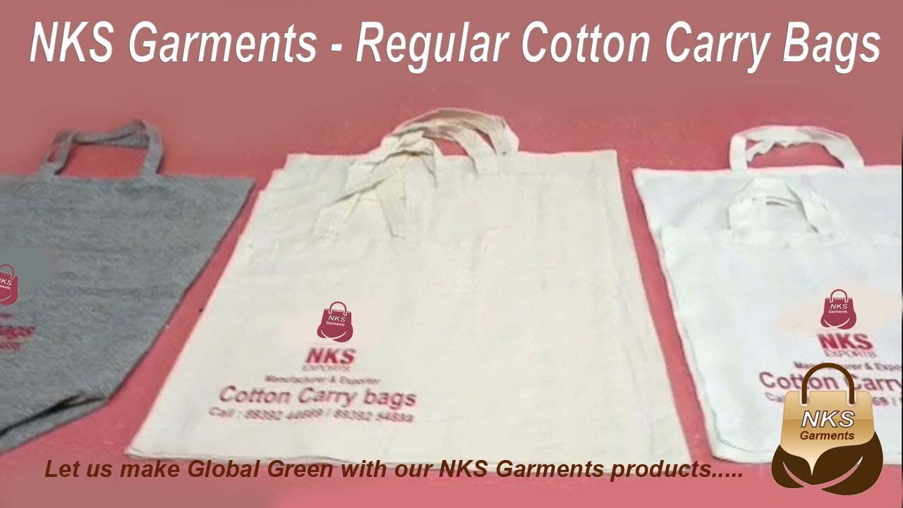 REGULAR CLOTH CARRY BAG STITCHING | NKS Garments #regularcottonbag # ...