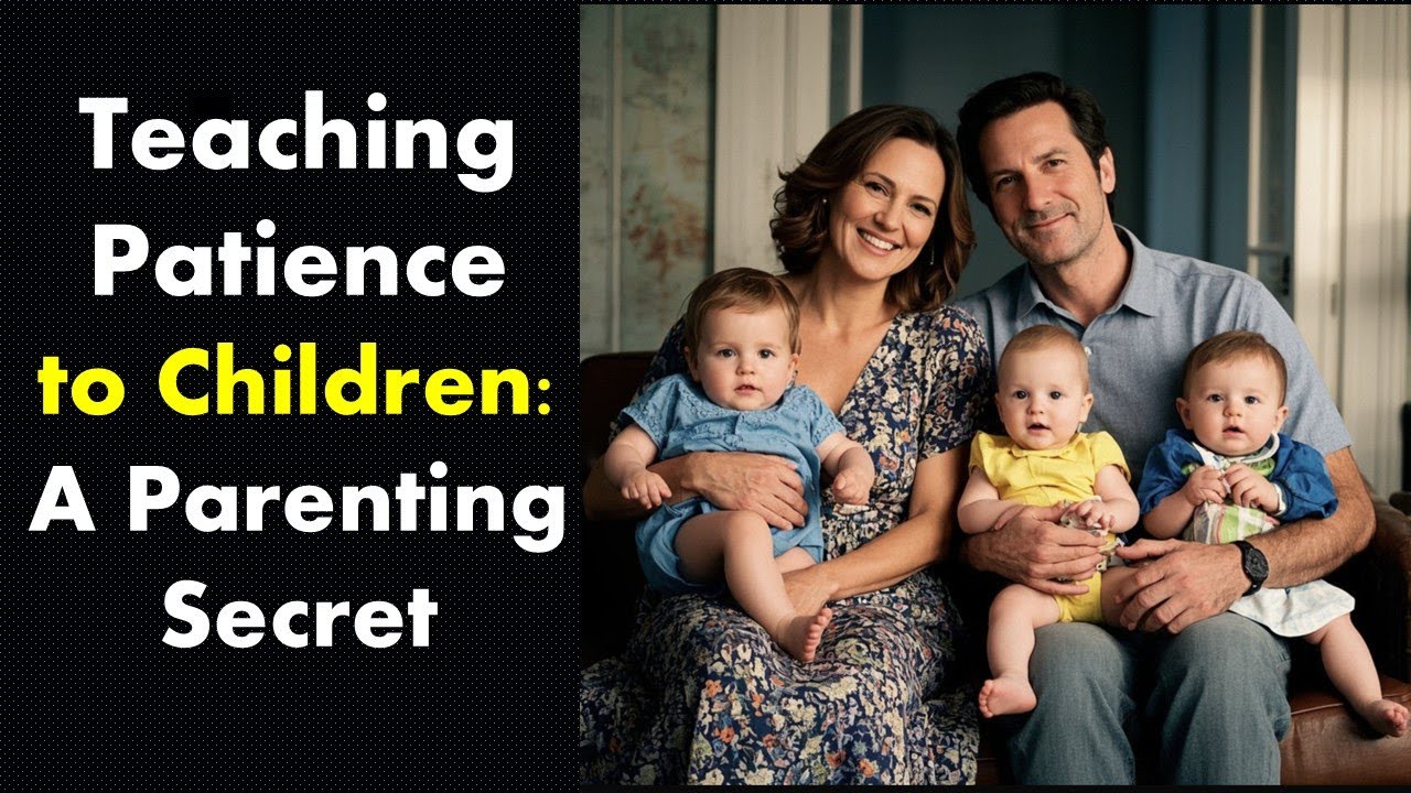 Happy Parenting-Teaching Patience to Children-A Parenting Secret - YouTube