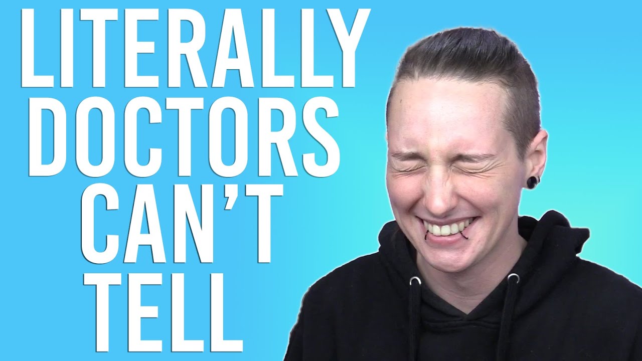 They Can ""aLwAyS teLL"" We're Trans (Except They Can't) - YouTube