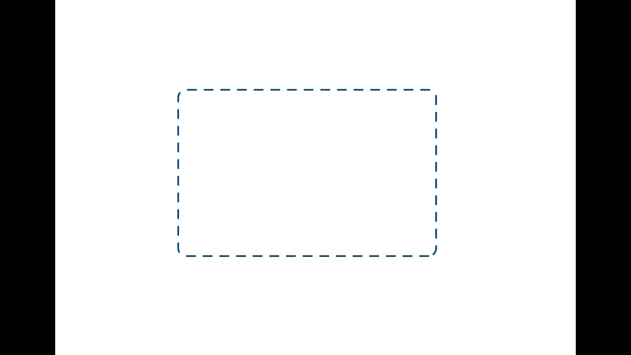 How to create a Dashed or Dotted Outline in Photoshop Tutorial - YouTube