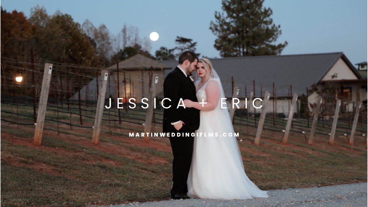 Fun wedding at Mountain Brook Vineyards | Tryon NC| Jessica and Eric ...