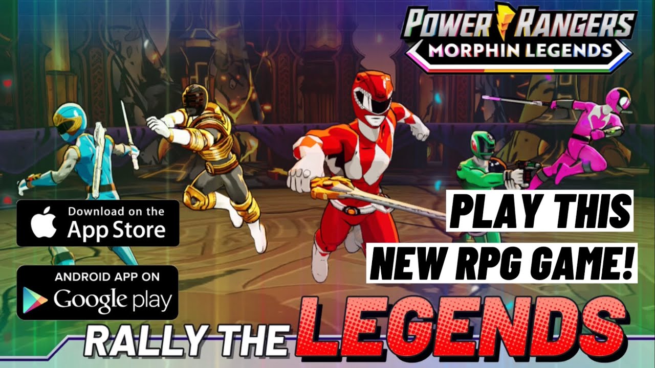 Play This New RPG Game! Power Rangers: Morphin Legends Gameplay First ...