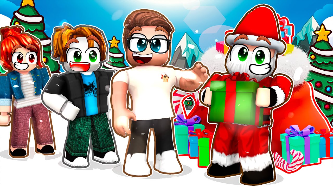 SANTA’S GIFT LINE IN ROBLOX… - YouTube