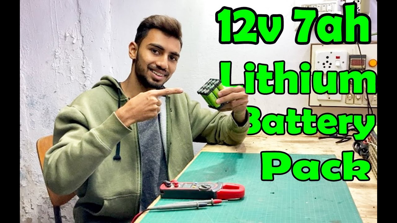 How to make lithium battery pack-Building 12v 7ah lithium battery pack ...