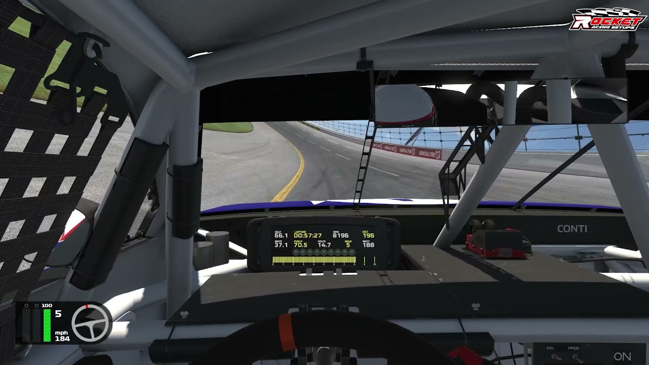 iRacing: Michael Conti Qualifying Trim (Next Gen @ Talladega) - YouTube