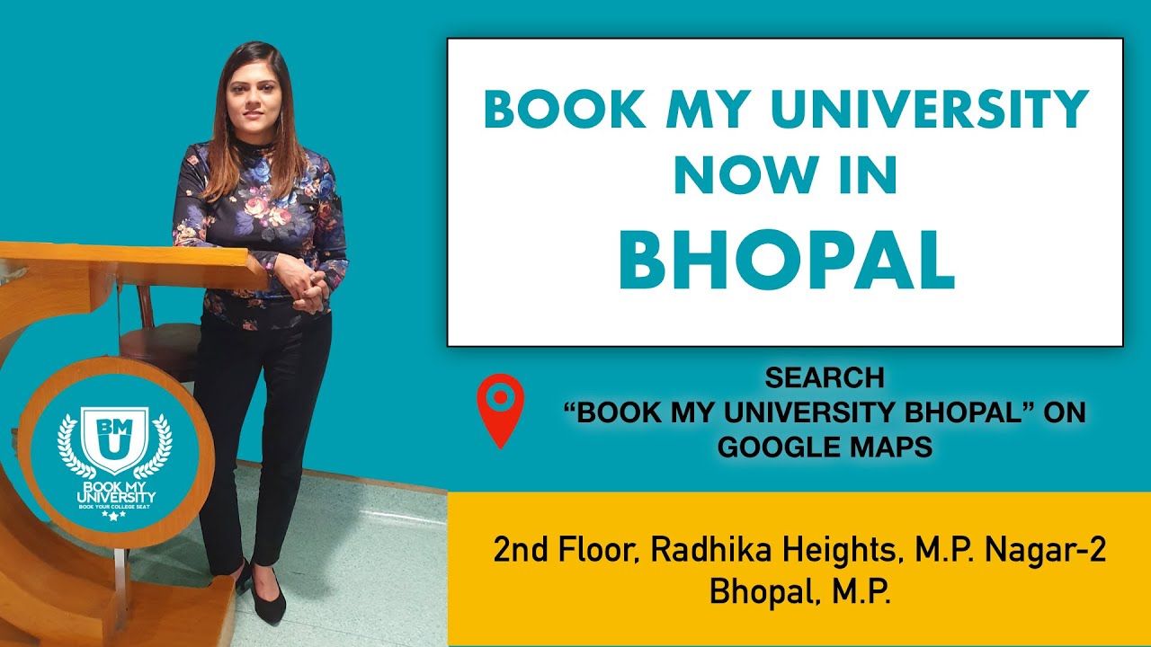 BOOK MY UNIVERSITY BHOPAL OFFICE - YouTube