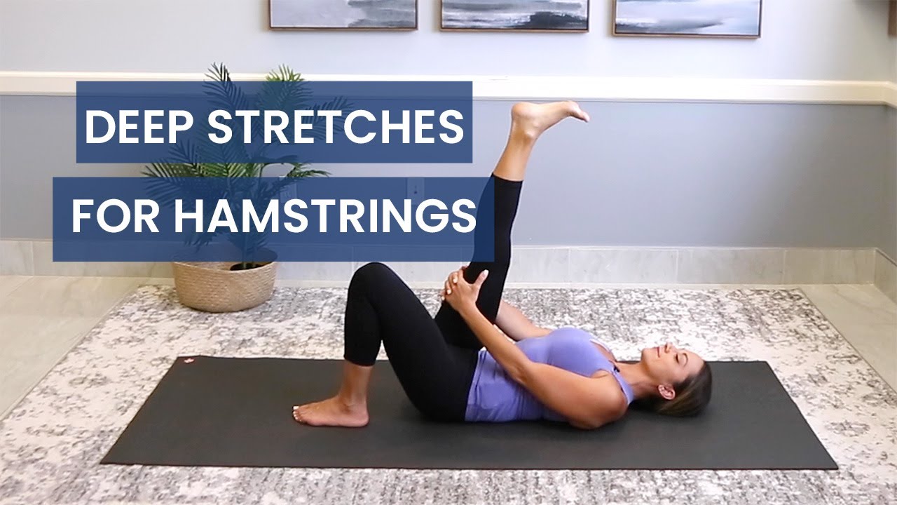 Deep Yoga Stretches for Your Hamstrings | Relieve Back Pain! - YouTube