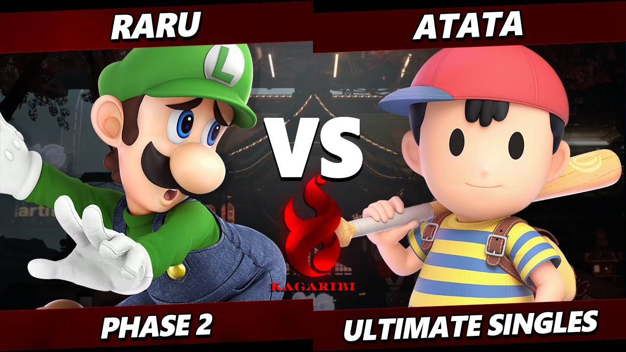 Kagaribi 13 - Raru (Luigi) Vs. ATATA (Ness) Smash Ultimate - SSBU - YouTube