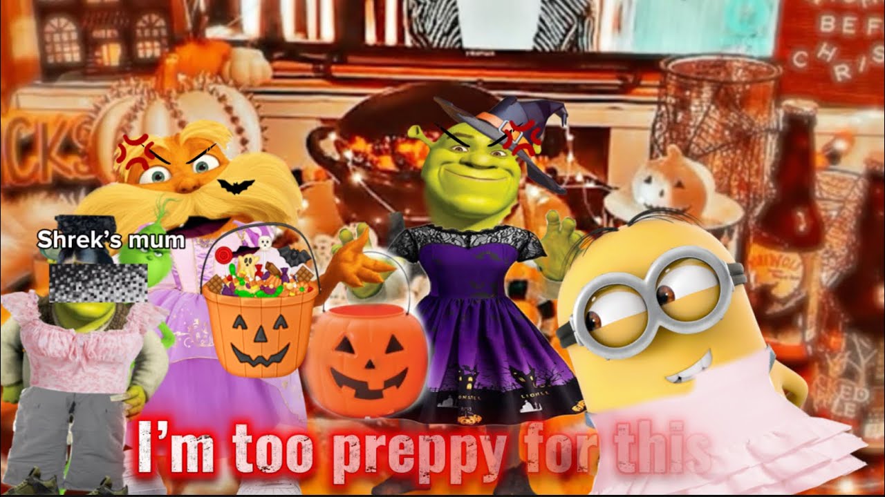 Preppy Lorax & Shrek Go Trick Or Treating 🎃 - YouTube