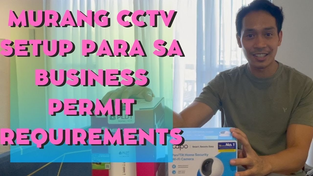 Easy at Murang CCTV Setup sa inyong Shop | Business Ideas - YouTube