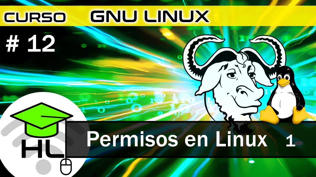 🐧 #12 GNU Linux Permisos en Linux $ # rwx rwx rwx - YouTube