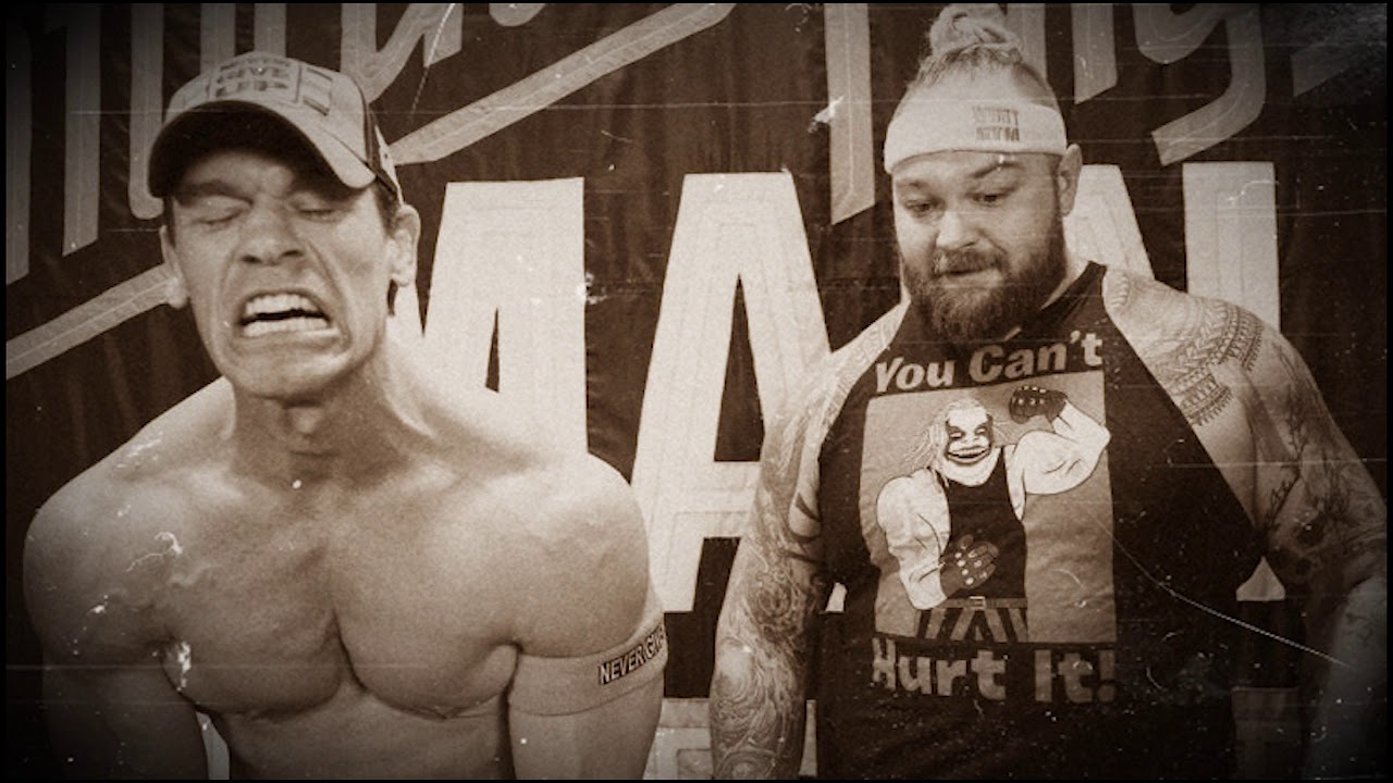 John Cena vs The Fiend Bray Wyatt Firefly Fun House Match WWE ...